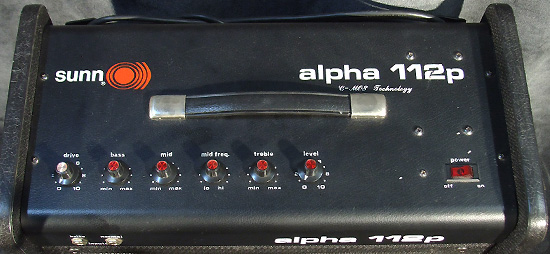 Sunn Alpha 112p amplis d'occasion occasions guitare village