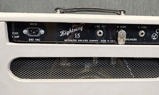 Matchless Lightning 15 amplis d'occasion occasions guitare village